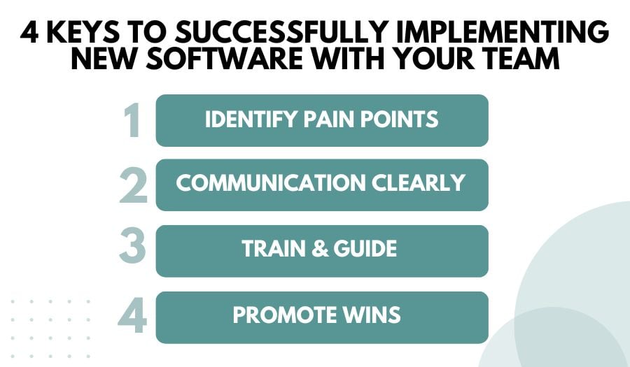 4 Keys To Manage Change While Implementing A New Software 4 Keys To Manage Change While Implementing A New Software